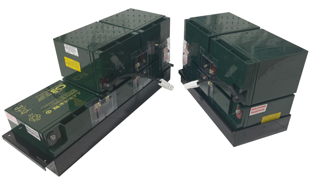 GE AMX-4 Battery System w/OEM CSB Batteries, No Sense - Battery Store, Inc.