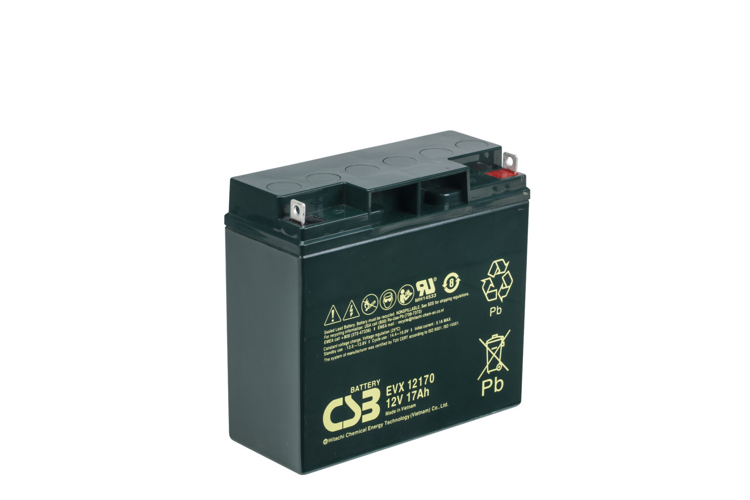 CSB EVX12170NB SLA (AGM) Battery - Battery Store, Inc.