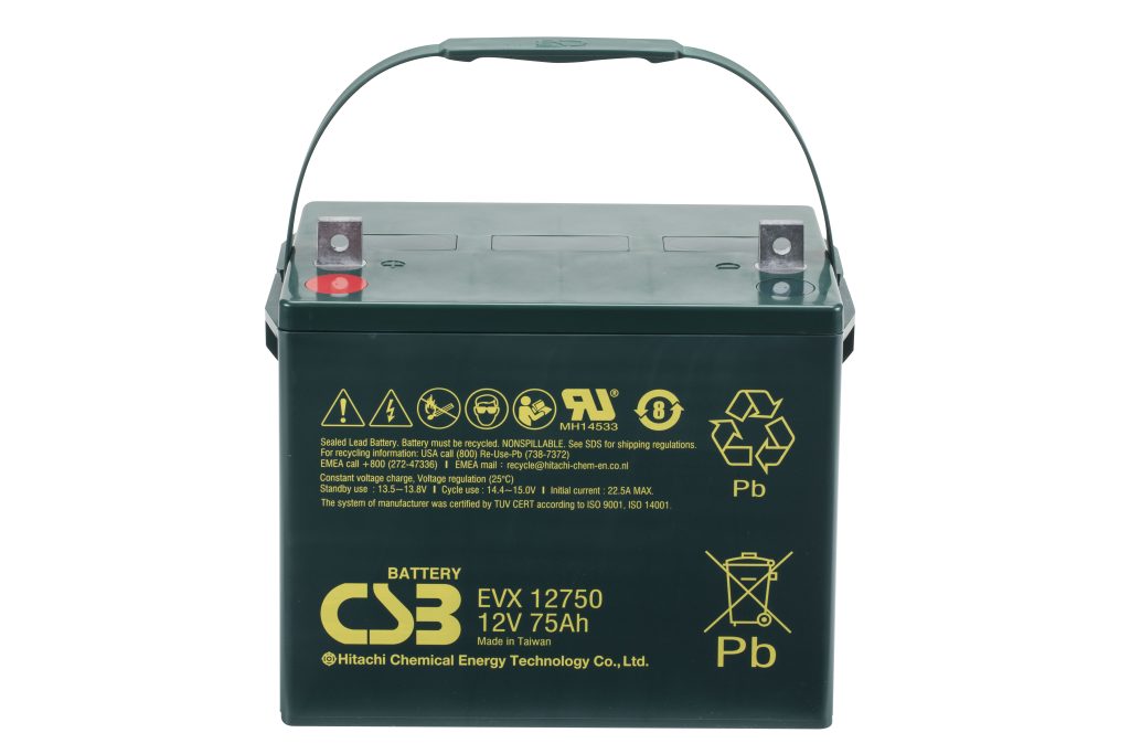 CSB EVX12750NB SLA (AGM) Battery - Battery Store, Inc.