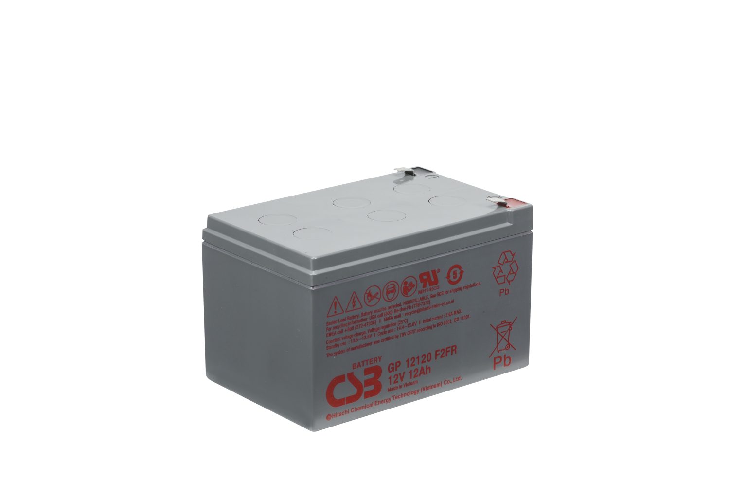 CSB GP12120F2FR SLA (AGM) Battery - Battery Store, Inc.