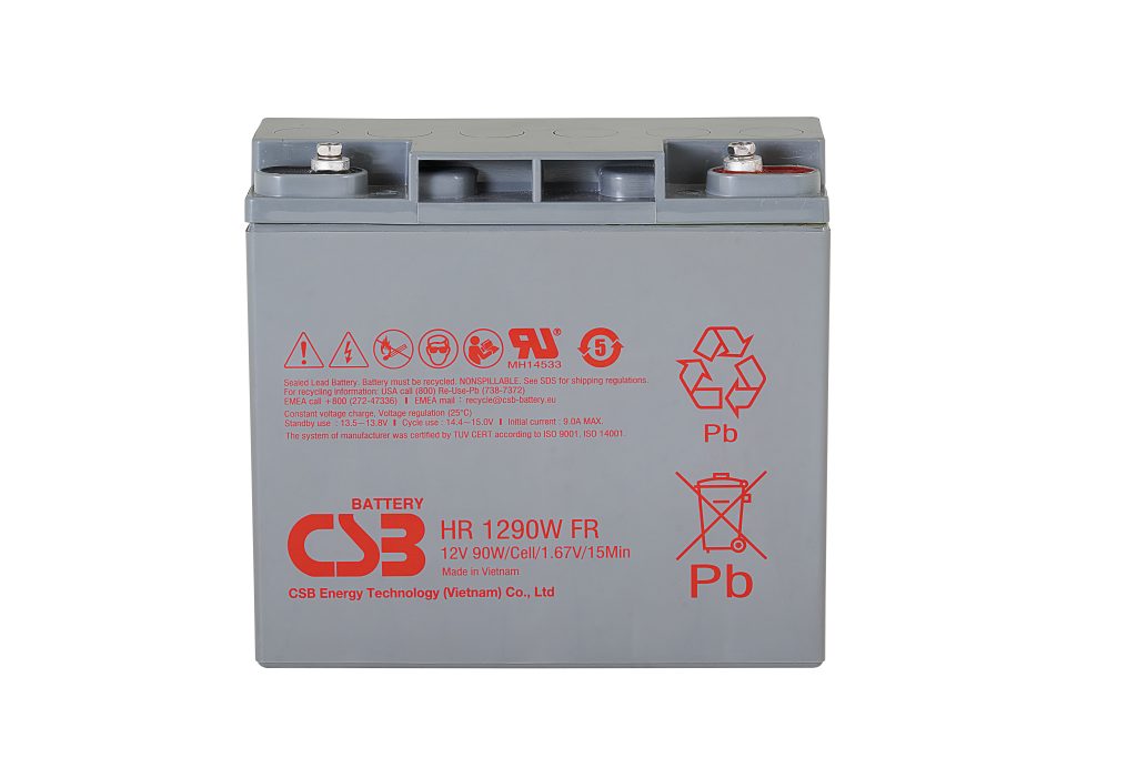 CSB HR1290WFR SLA (AGM) Battery - Battery Store, Inc.