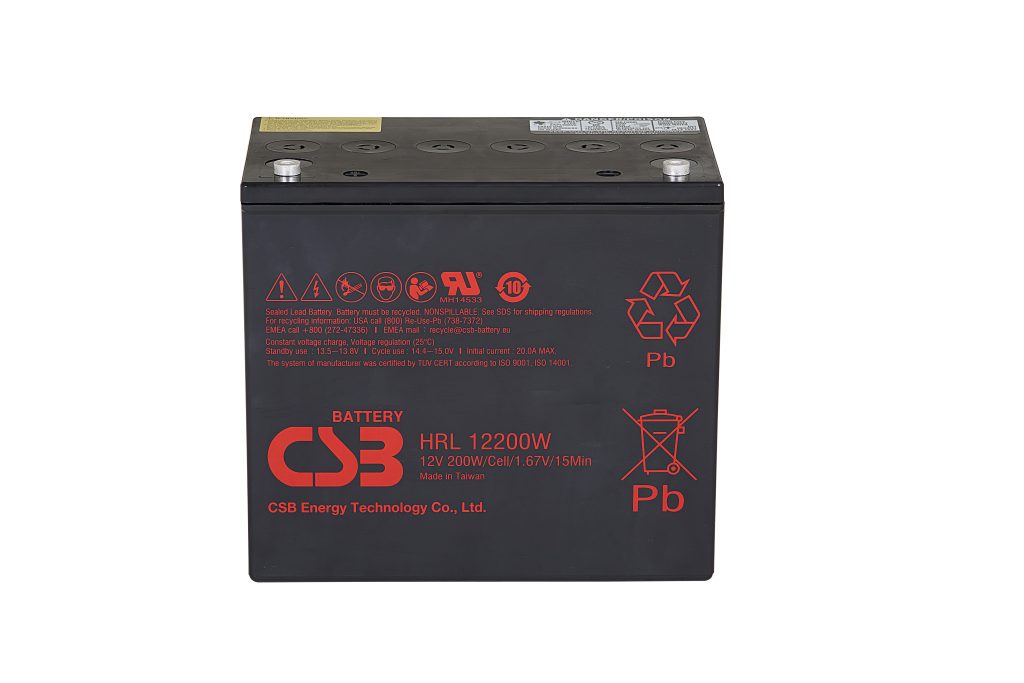 CSB HRL12200W SLA (AGM) Battery - Battery Store, Inc.