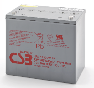 CSB HRL12200WFR SLA (AGM) Battery - Battery Store, Inc.