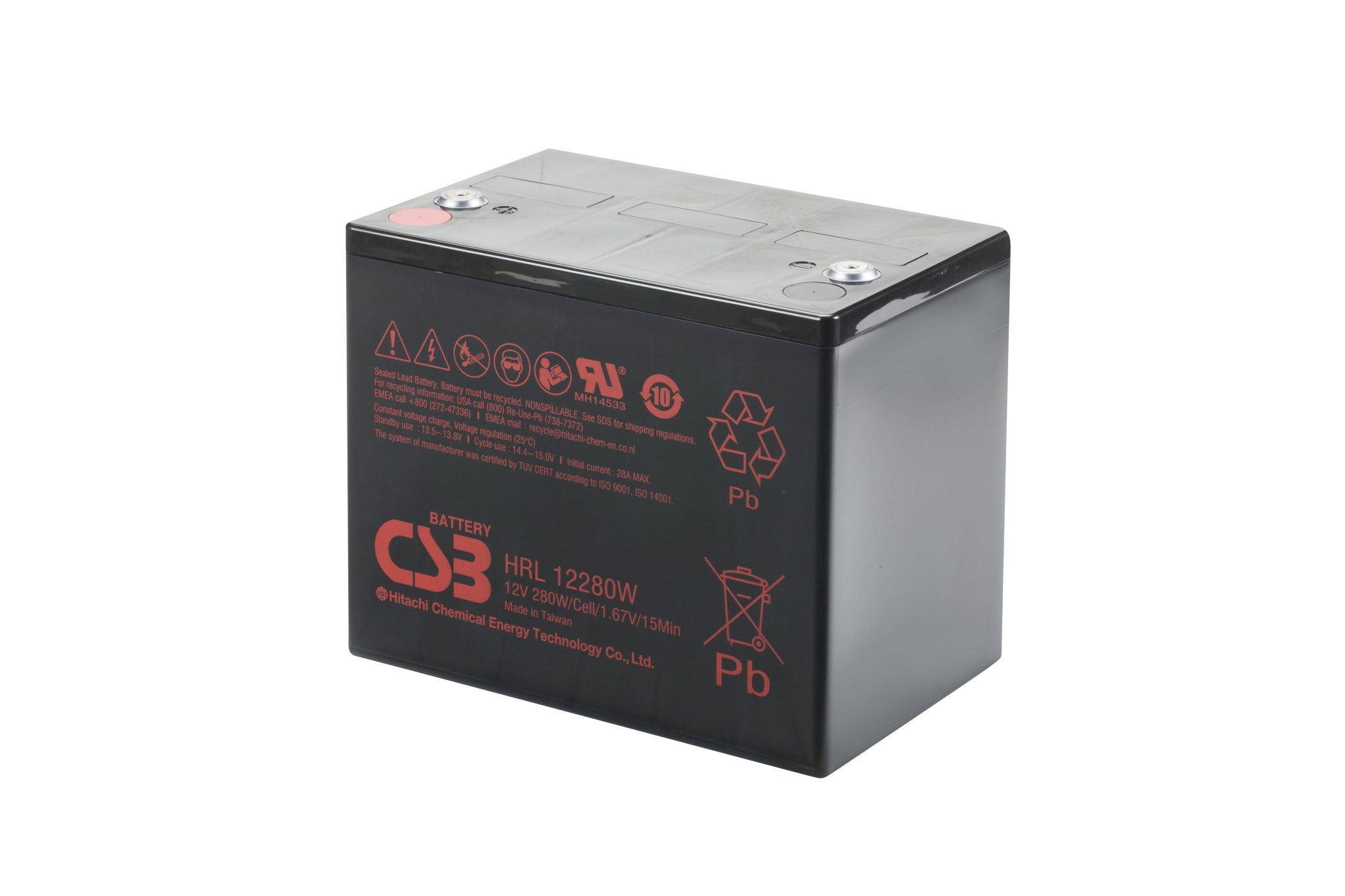 CSB HRL12280WFR SLA (AGM) Battery - Battery Store, Inc.