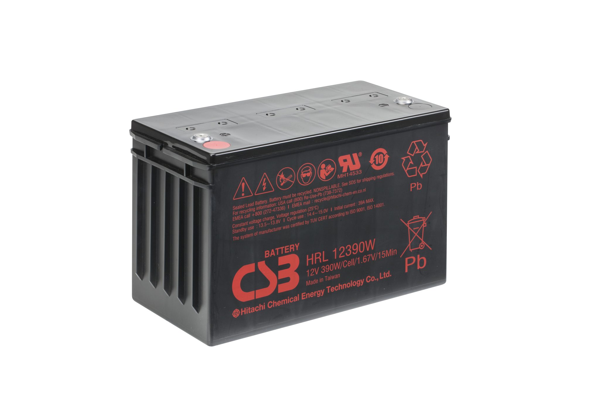 CSB HRL12390W SLA (AGM) Battery - Battery Store, Inc.