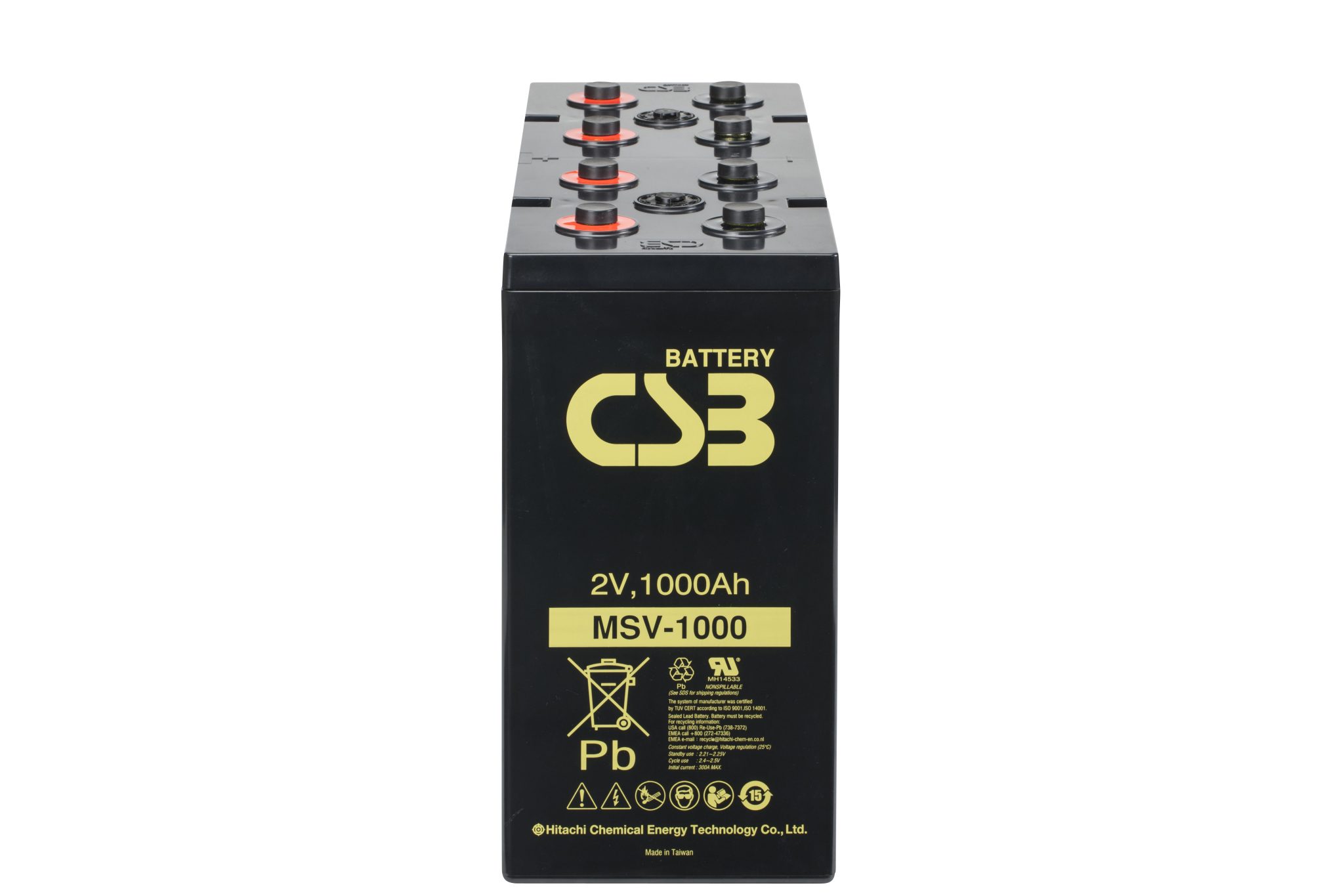 CSB MSV1000 SLA (AGM) Battery - Battery Store, Inc.