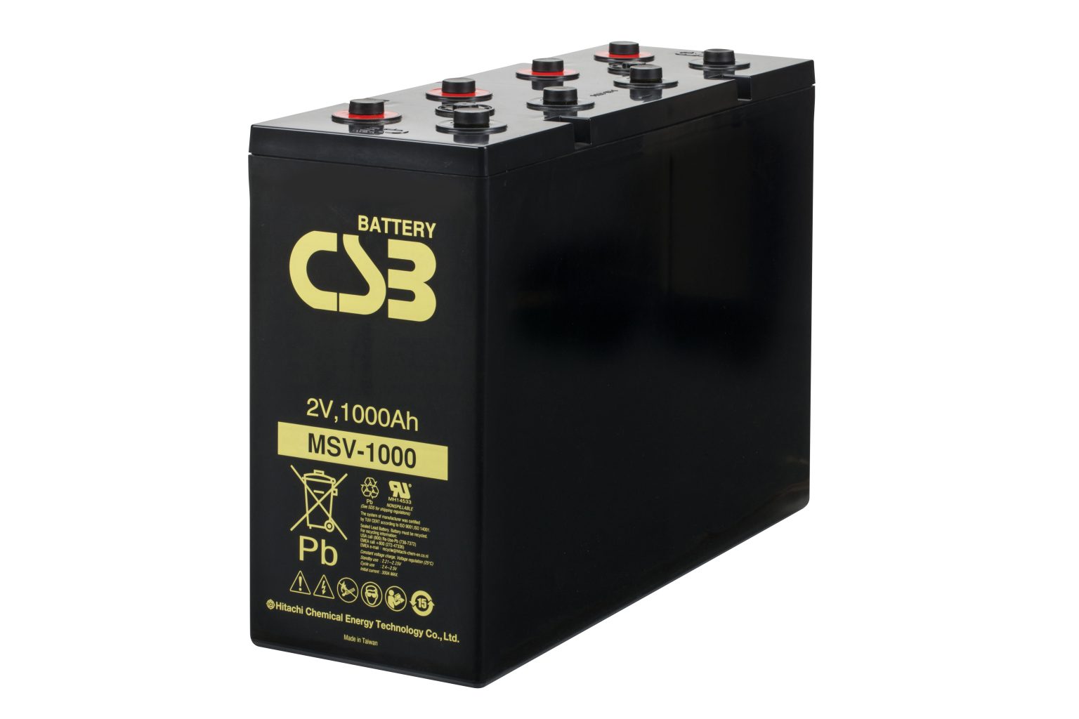 CSB MSV1000 SLA (AGM) Battery - Battery Store, Inc.