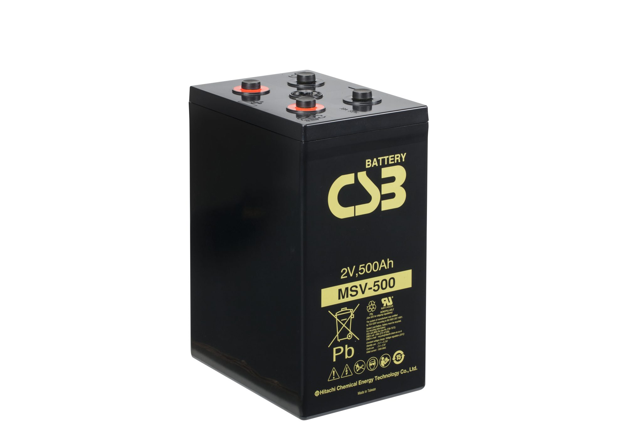 CSB MSV500 SLA (AGM) Battery - Battery Store, Inc.