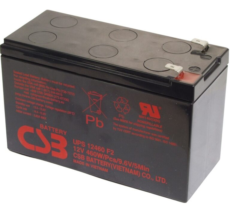 CSB UPS12460F2 SLA (AGM) Battery - Battery Store, Inc.