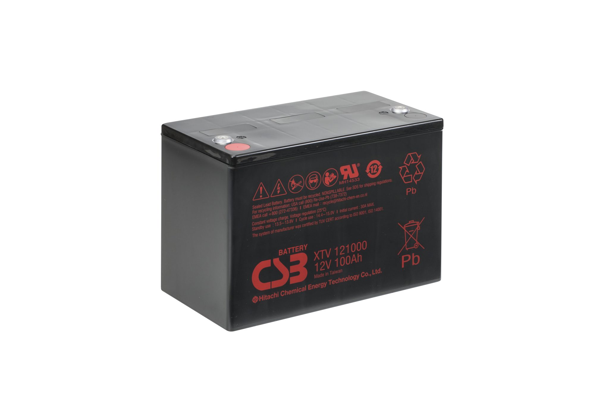 CSB XTV121000 SLA (AGM) Battery - Battery Store, Inc.