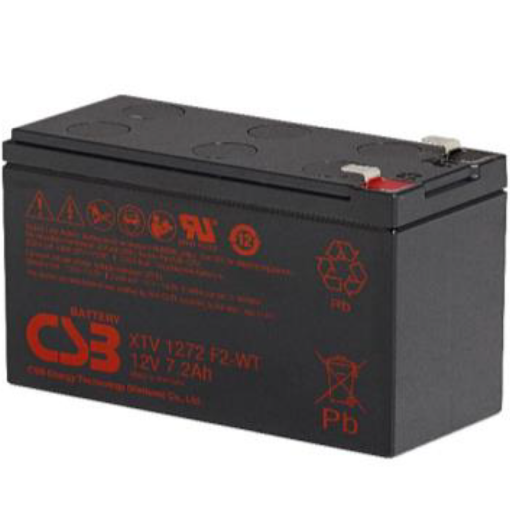 UPS Replacement Battery CSB XTV1272 Replacement Battery - 12V 7.2Ah ...