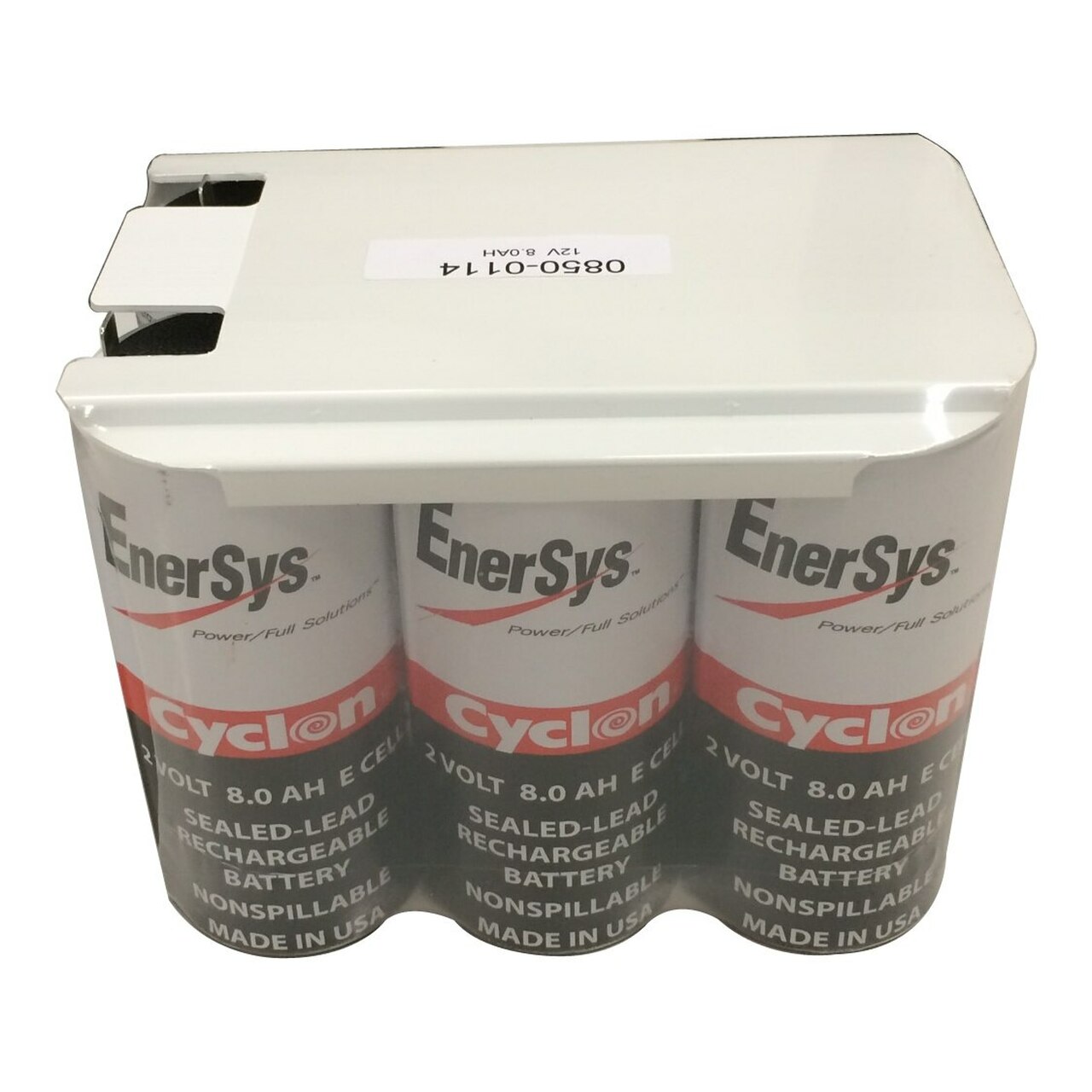 Cyclon 0850-0114 2x3 E-Cell 12V-8Ah w/Tabs - Battery Store, Inc.