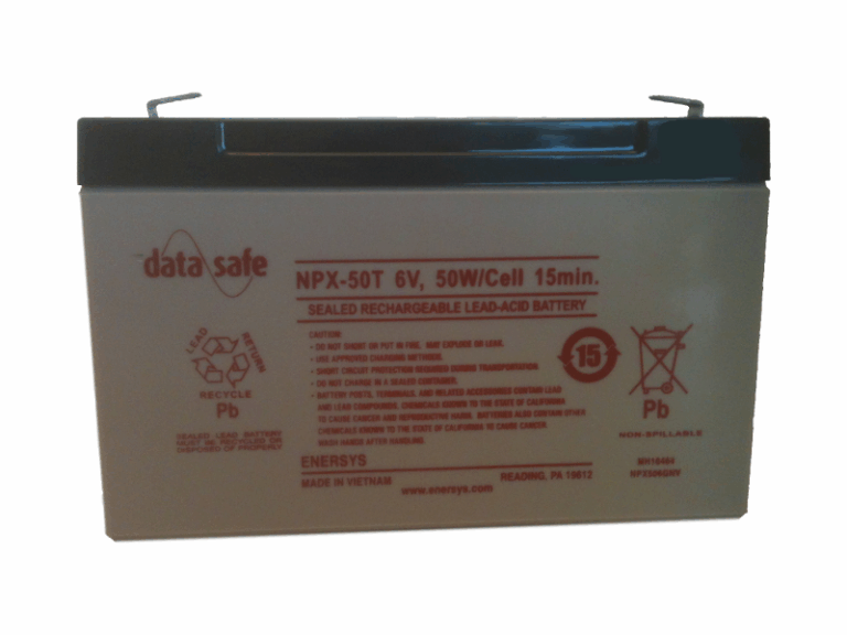 EnerSys DataSafe NPX-50T Lead Acid Battery - Battery Store, Inc.