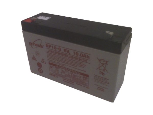 EnerSys Genesis NP10-6 Lead Acid (AGM) Battery - Battery Store, Inc.