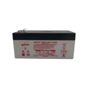 EnerSys Genesis NP2.6-12FR Lead Acid (AGM) Battery - Battery Store, Inc.