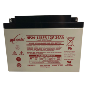 EnerSys Genesis NP24-12BFR Lead Acid (AGM) Battery - Battery Store, Inc.