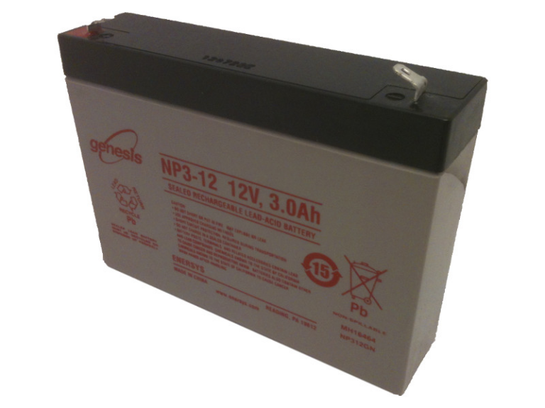 EnerSys Genesis NP3-12 Lead Acid (AGM) Battery - Battery Store, Inc.