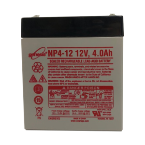 EnerSys Genesis NP4-12 Lead Acid (AGM) Battery - Battery Store, Inc.