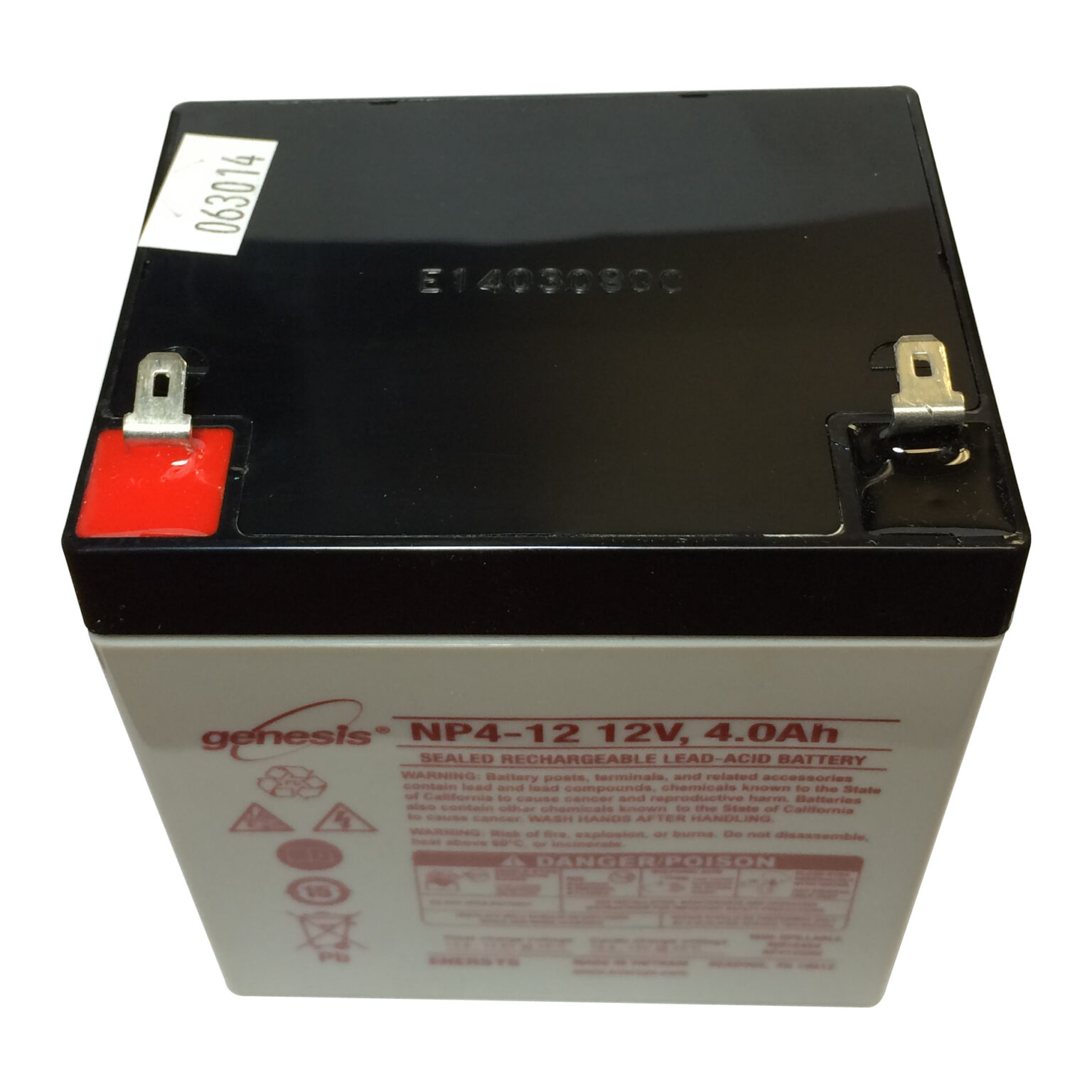 EnerSys Genesis NP4-12 Lead Acid (AGM) Battery - Battery Store, Inc.