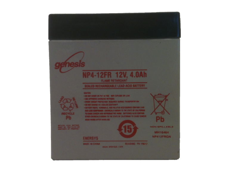 EnerSys Genesis NP4-12FR Lead Acid (AGM) Battery - Battery Store, Inc.