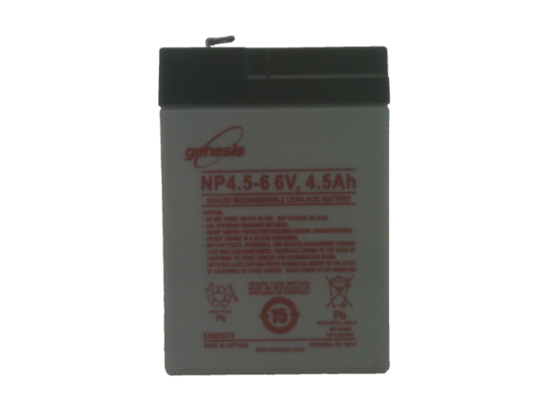 EnerSys Genesis NP4.5-6 Lead Acid (AGM) Battery - Battery Store, Inc.