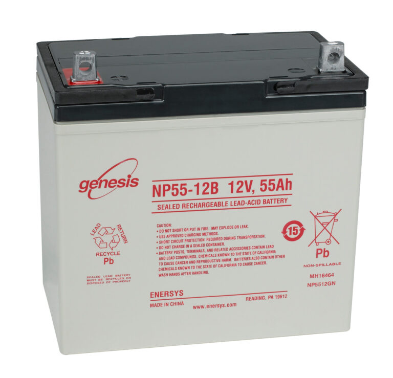 EnerSys Genesis NP55-12BFR Lead Acid (AGM) Battery - Battery Store, Inc.