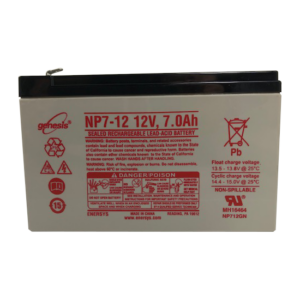 EnerSys Genesis NP7-12 Lead Acid (AGM) Battery - Battery Store, Inc.