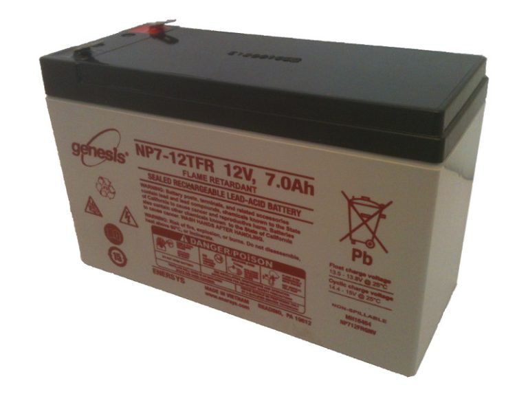 EnerSys Genesis NP7-12TFR Lead Acid (AGM) Battery - Battery Store, Inc.