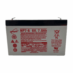 EnerSys Genesis NP7-6 Lead Acid (AGM) Battery - Battery Store, Inc.