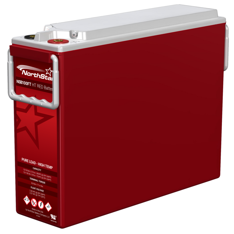 EnerSys Northstar NSB 100FT HT RED Lead Acid Battery - Battery Store, Inc.