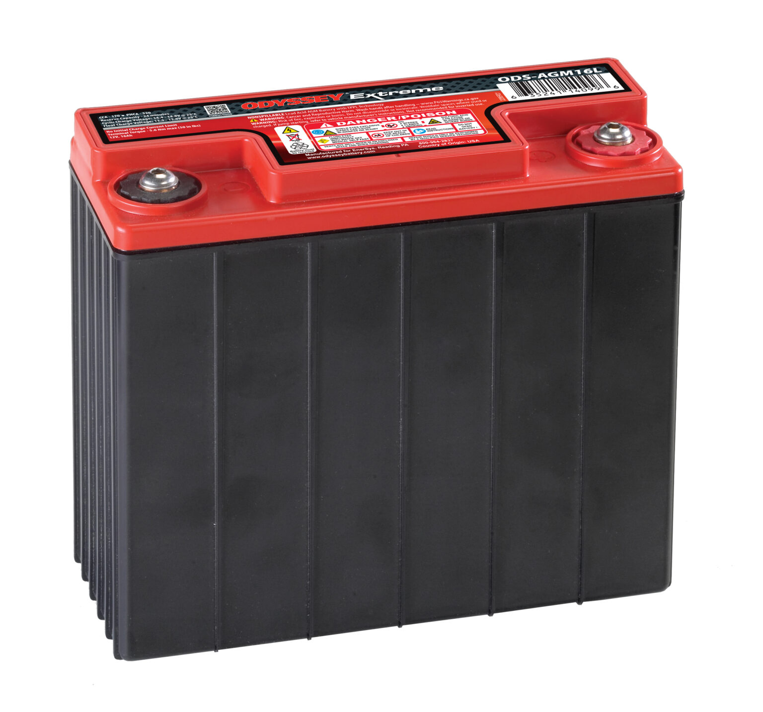 EnerSys Odyssey ODS-AGM16L Lead Acid (AGM-TPPL) Battery - Battery Store ...