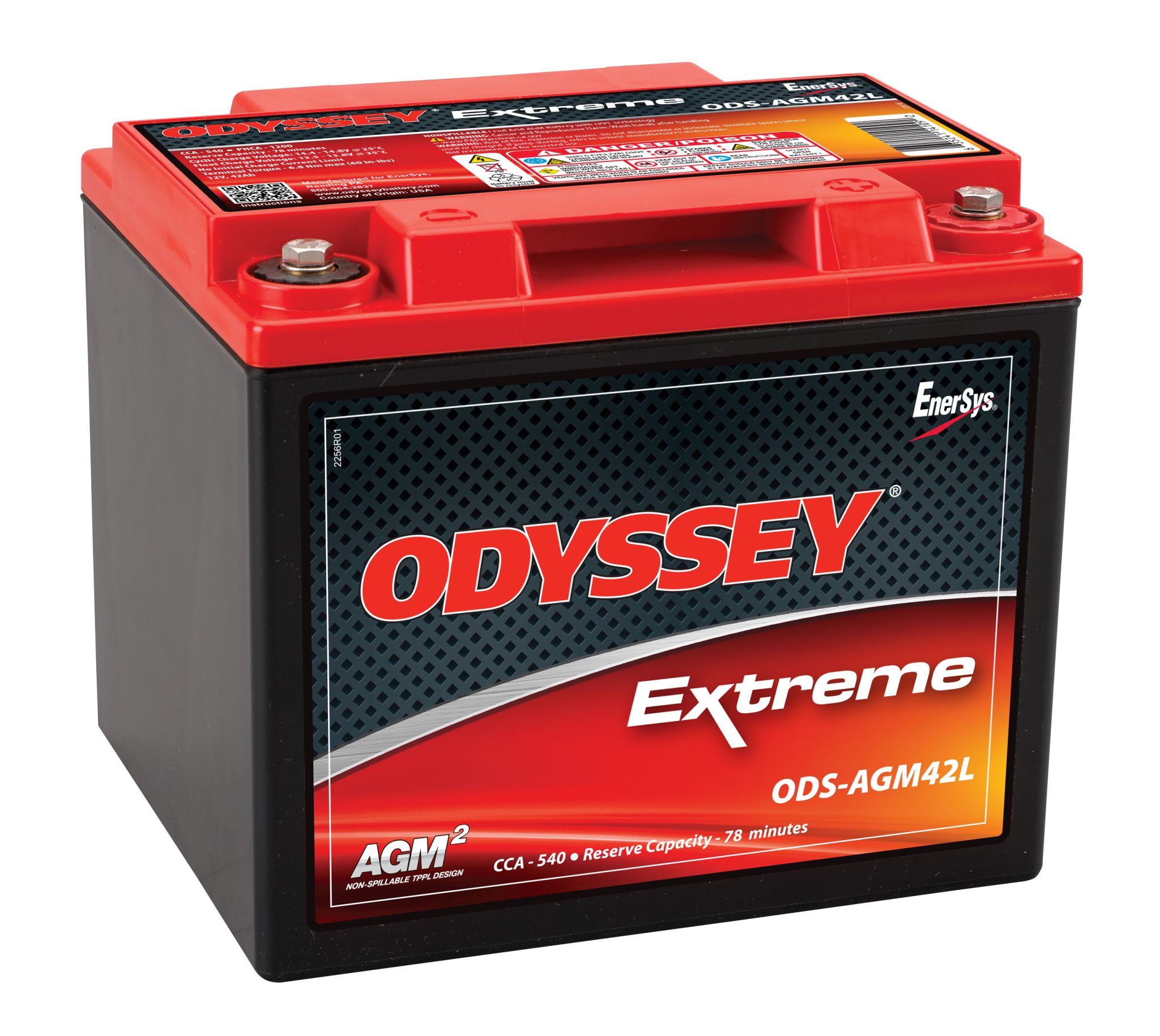 EnerSys Odyssey ODS-AGM42L Lead Acid (AGM-TPPL) Battery - Battery Store ...