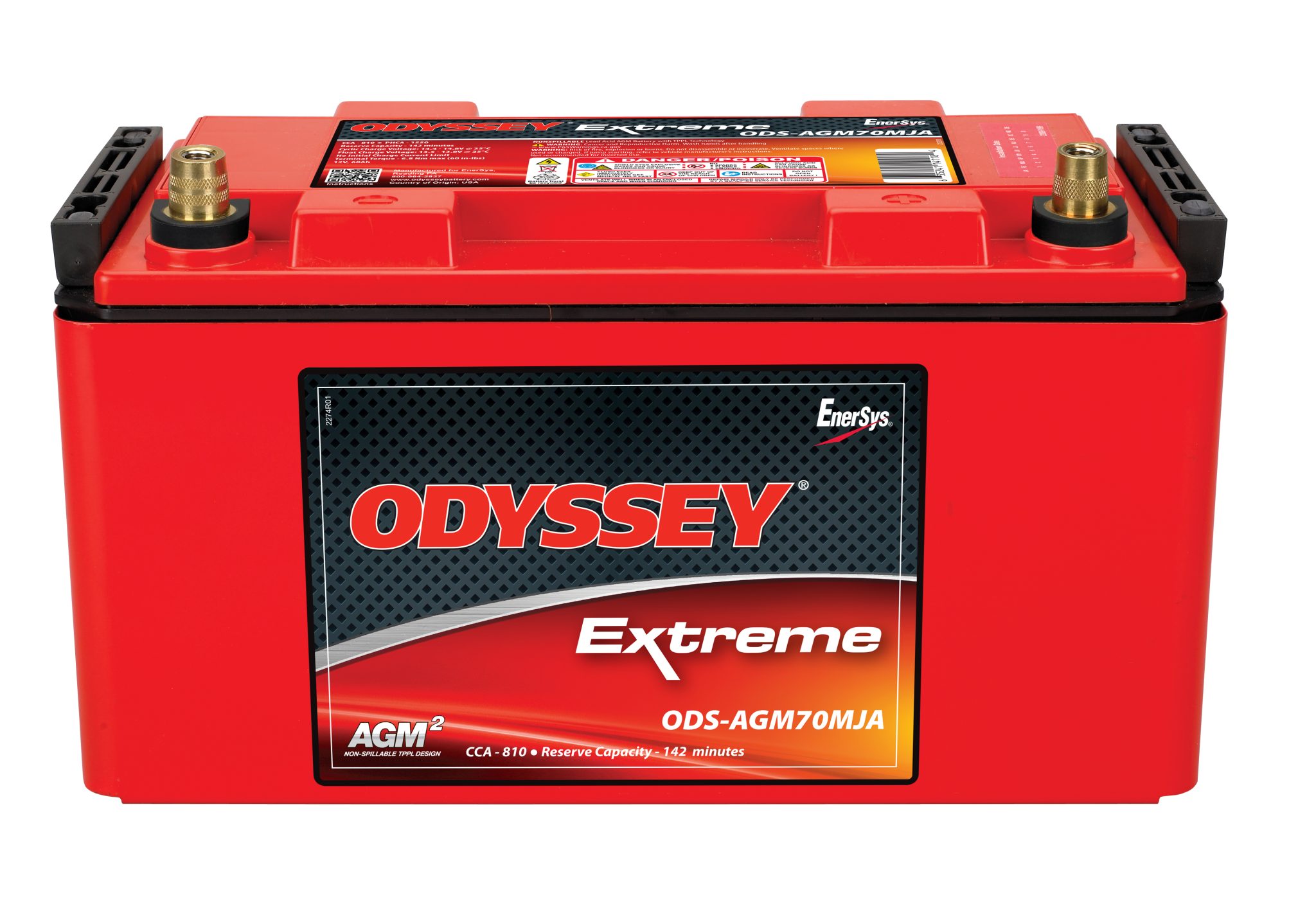 EnerSys Odyssey ODS-AGM70MJA Lead Acid (AGM-TPPL) Battery - Battery Store, Inc.