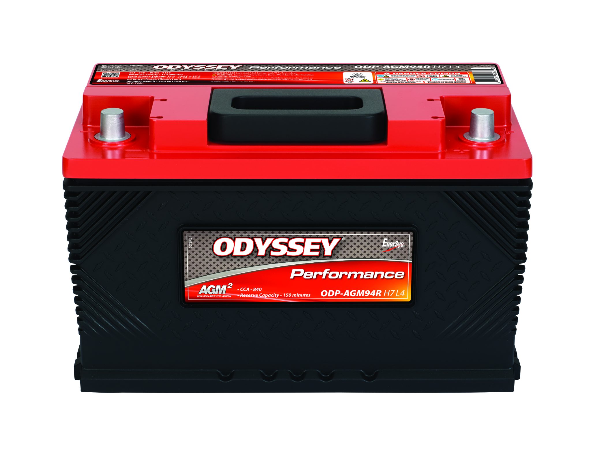EnerSys Odyssey ODP-AGM94RH7L4 Lead Acid (AGM-TPPL) Battery - Battery ...