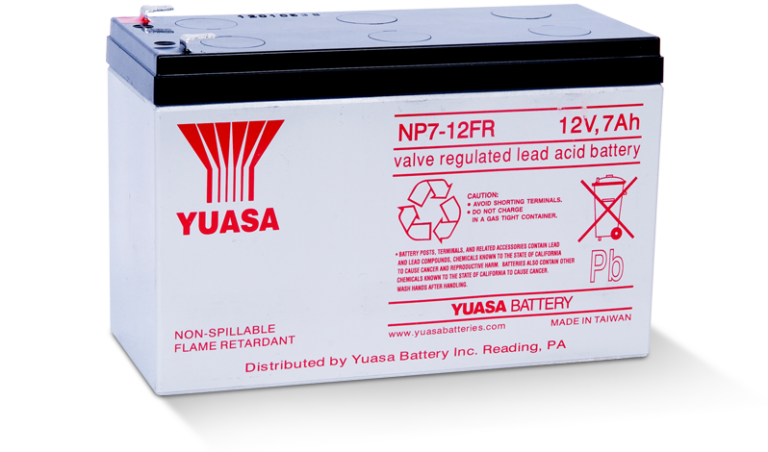 GS Yuasa NP7-12FR F2 SLA (AGM) Battery - Battery Store, Inc.