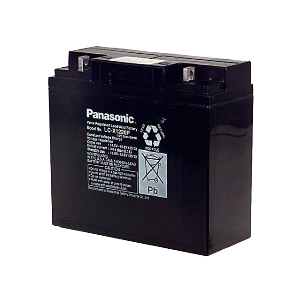 Panasonic LC-X1220P Lead Acid Battery - Battery Store, Inc.