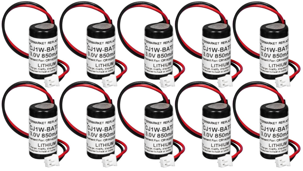 PLC CJ1W-BAT01 Quantity 10 - Battery Store, Inc.