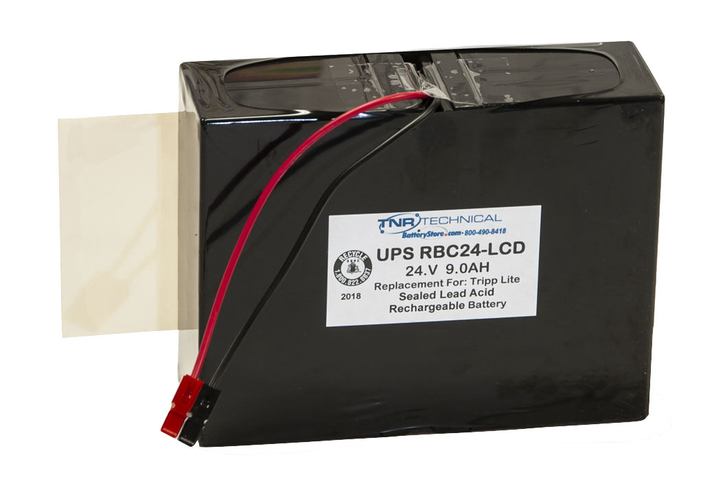 Replacement Tripp Lite 24v 9ah RBC24-LCD Battery Pack - Battery Store, Inc.