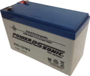 PowerSonic PDC-1275 Lead Acid Battery - Battery Store, Inc.