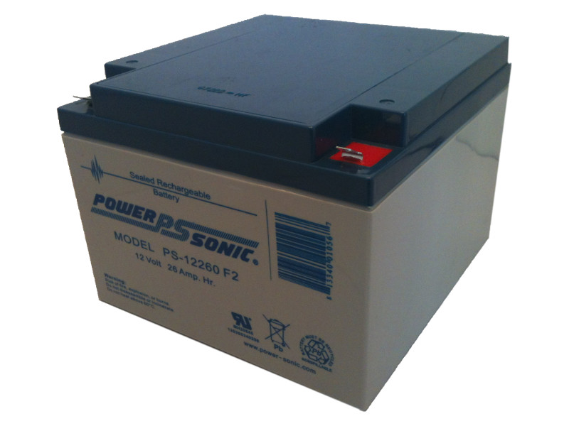 PowerSonic PS-12260F2 Lead Acid Battery - Battery Store, Inc.