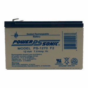 PowerSonic PS-1270F2 Lead Acid Battery - Battery Store, Inc.