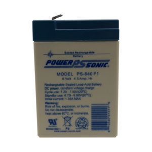 PowerSonic PS-640 Lead Acid Battery - Battery Store, Inc.