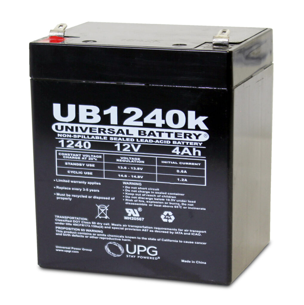 Universal Power UB1240 Lead Acid Battery - Battery Store, Inc.