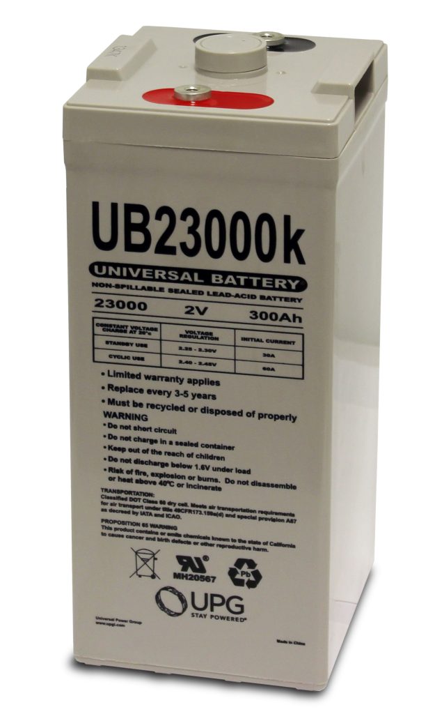Universal Power UB23000 Lead Acid Battery - Battery Store, Inc.