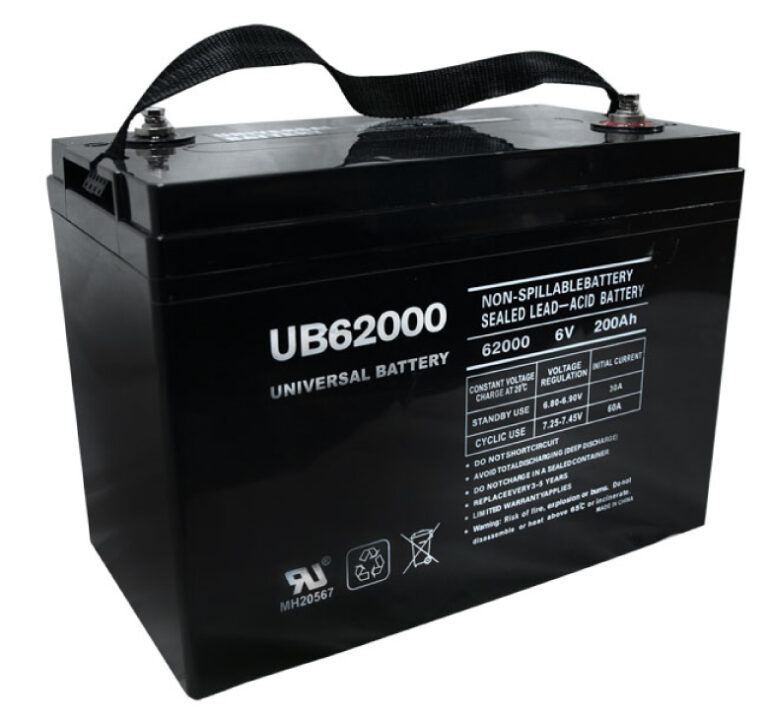Universal Power UB62000 Lead Acid Battery - Battery Store, Inc.